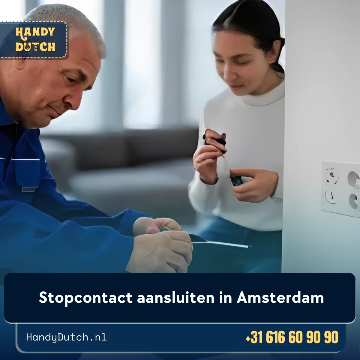 Stopcontact aansluiten in Amsterdam - Reparatie Huishoudelijke Apparaten