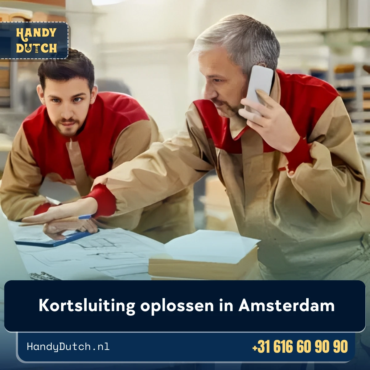 Kortsluiting oplossen in Amsterdam
