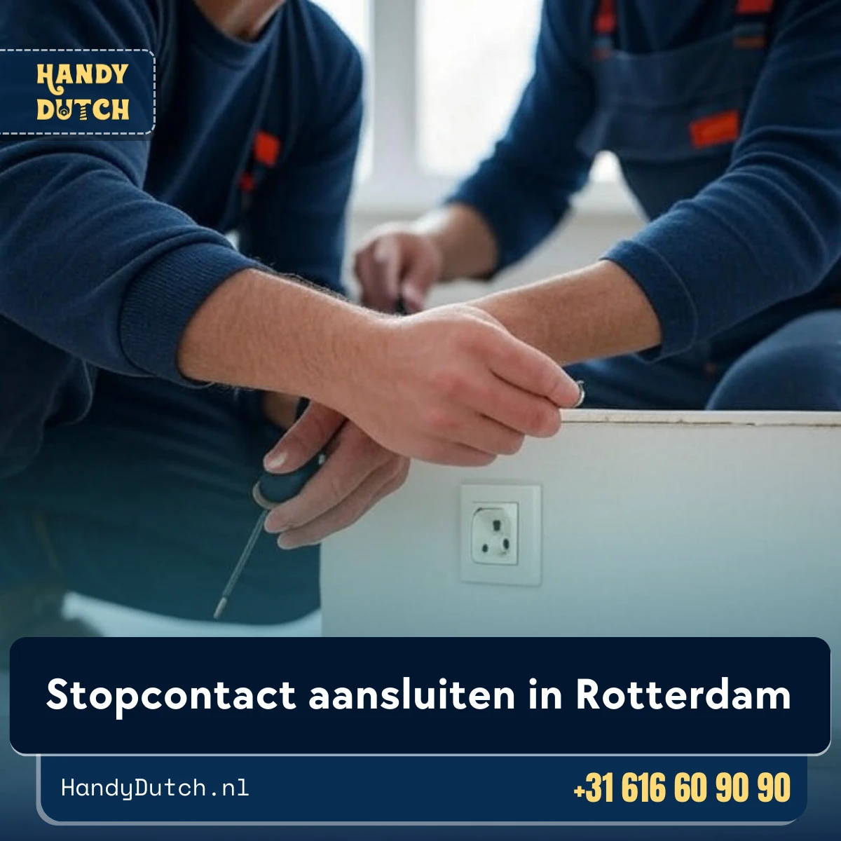 Stopcontact aansluiten in Rotterdam